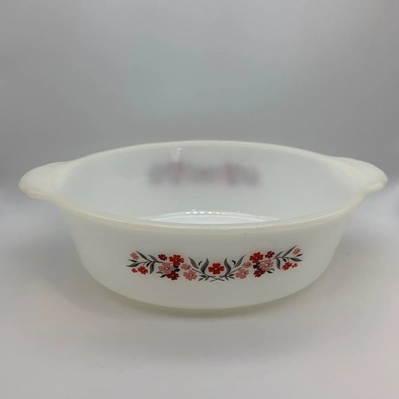 Vintage | Kitchen | Vintage Fire King Primrose Pattern Milk Glass ...